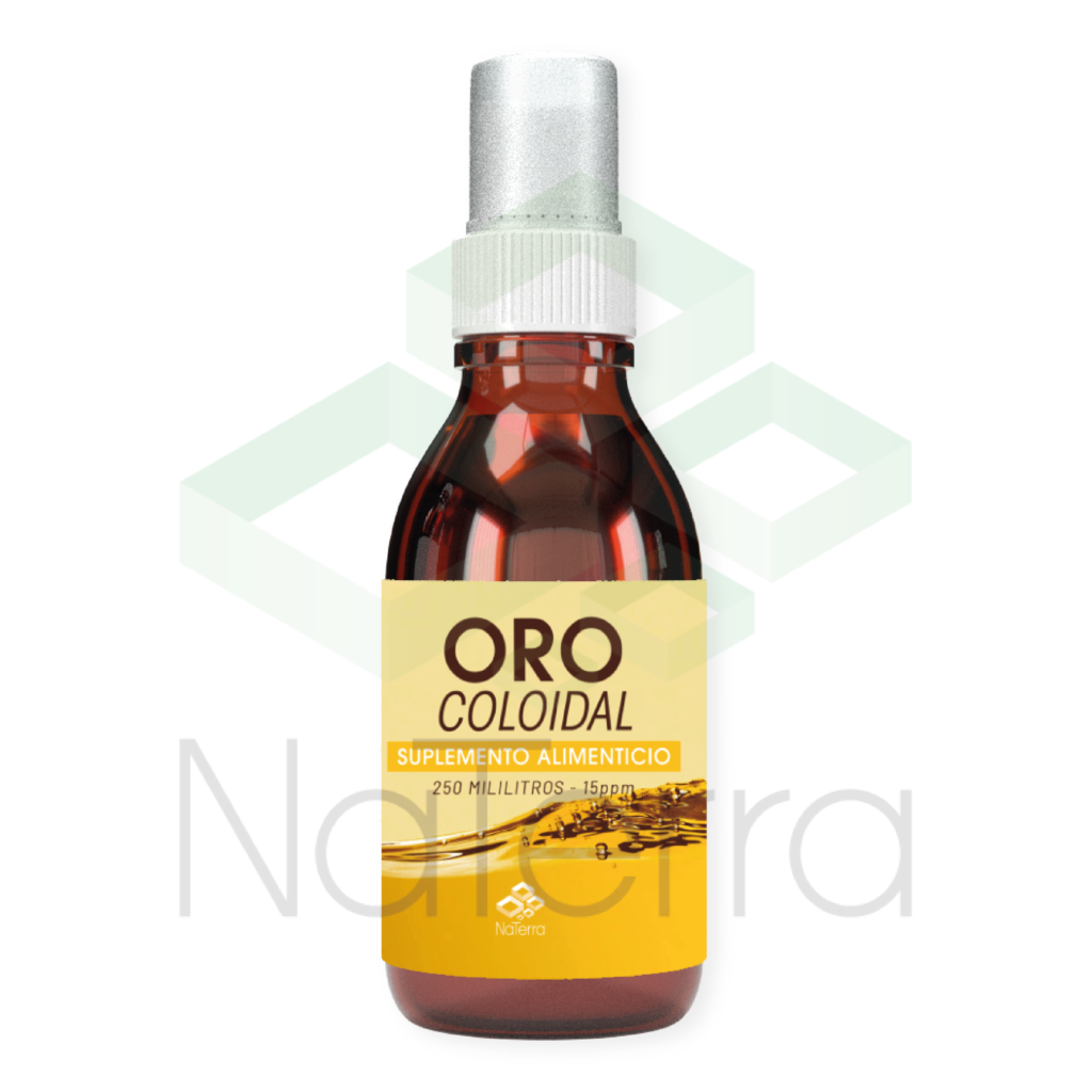 Oro Coloidal 1000 mililitros – NATERRA